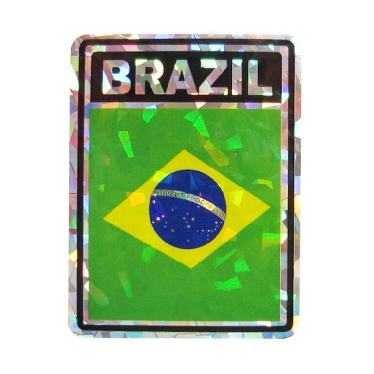 Brazil Country Flag Sticker - Soccer Shop USA