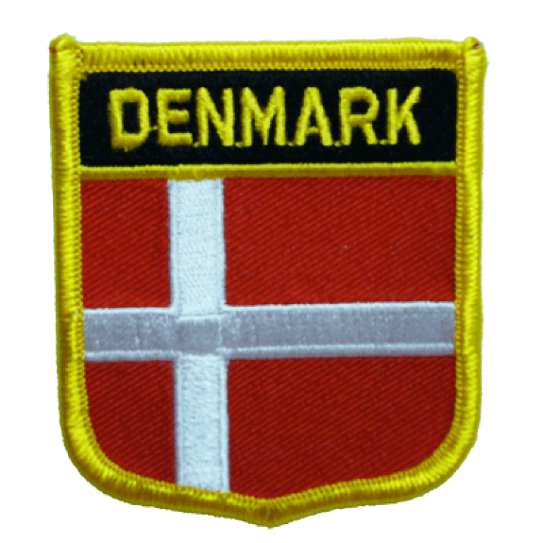 Denmark Shield Patch - Soccer Shop USA
