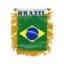 Brazil Flag - Mini Banner - Soccer Shop USA