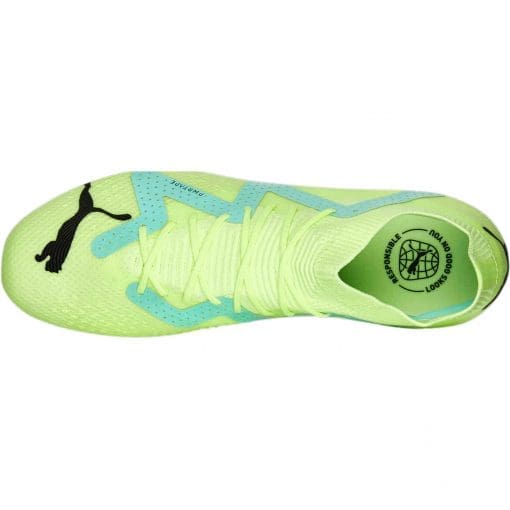 PUMA Future Pro FG Fast Yellow & Black with Electric Peppermint ...